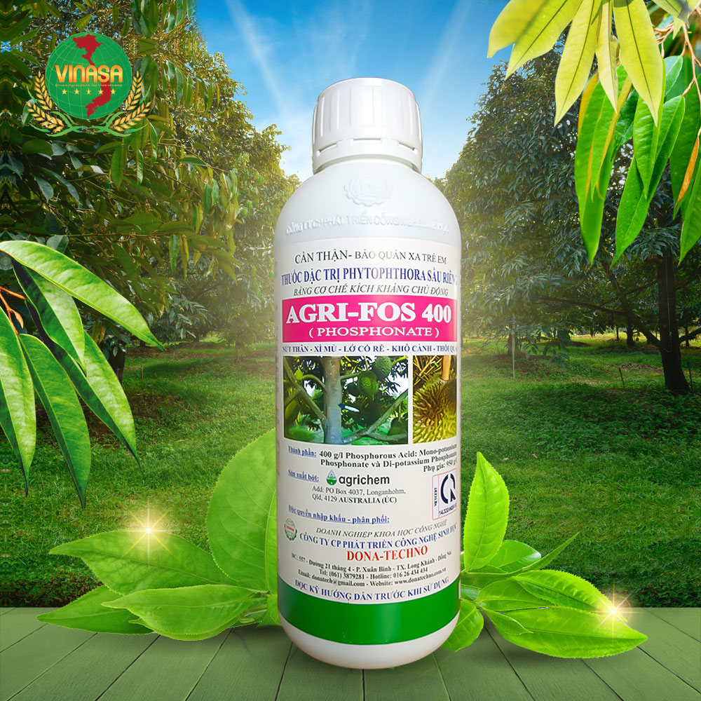 Thuốc trừ nấm AGRI-FOS 400 - Chuyên phòng trị các loại nấm