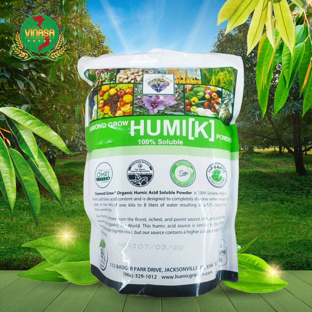 Diamond Grow Humi K Power - Humic Mỹ 1kg • Vinasa Agri Tech J.S.C
